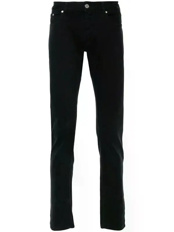 MOORER Mid-rise Straight-leg Jeans