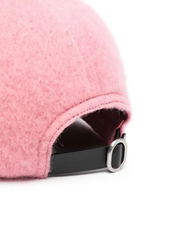 JIL SANDER Logo-embroidered Baseball Cap - Pink