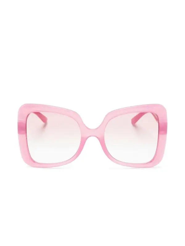 Dolce & Gabbana Oversize Sunglasses - Pink