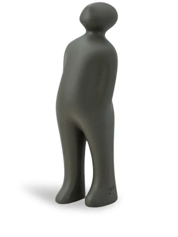 GARDECO Small The Visitor Ceramic Figurine - Green