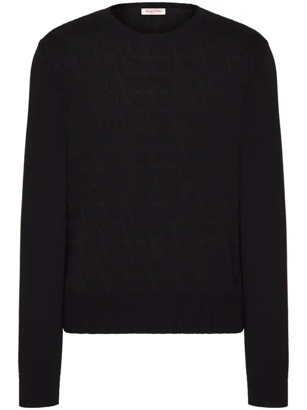Valentino Garavani Toile Iconographe Wool Jumper