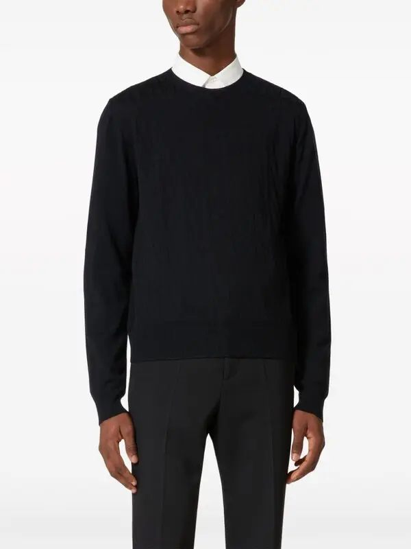 Valentino Garavani Toile Iconographe Wool Jumper