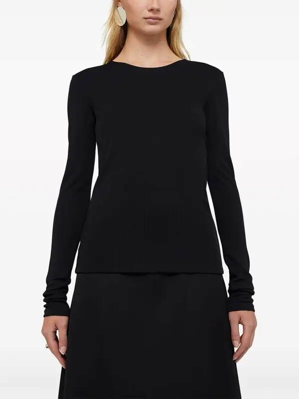 JIL SANDER Long-sleeve T-shirt - Black