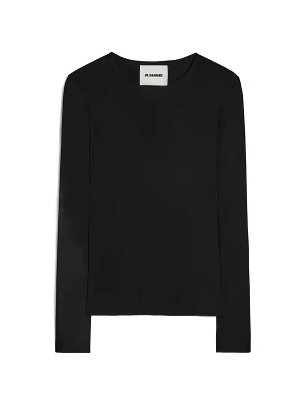 JIL SANDER Long-sleeve T-shirt - Black