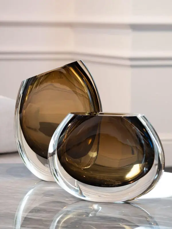 GARDECO 92 Curved-corners Glass Vase