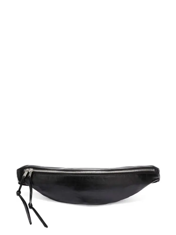 JIL SANDER Smooth-grain Leather Belt Bag - Black
