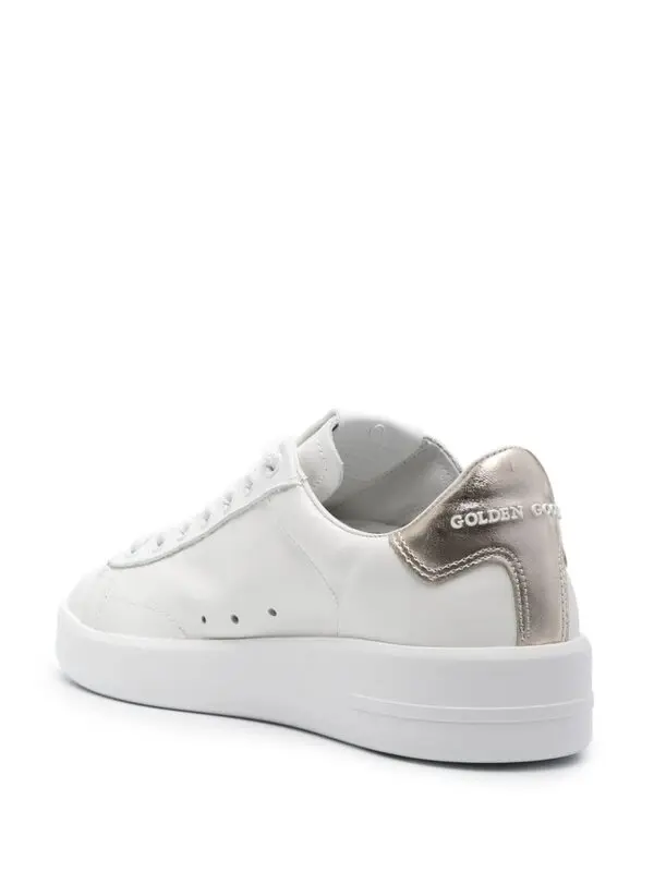 GOLDEN GOOSE Purestar Leather Sneakers - White