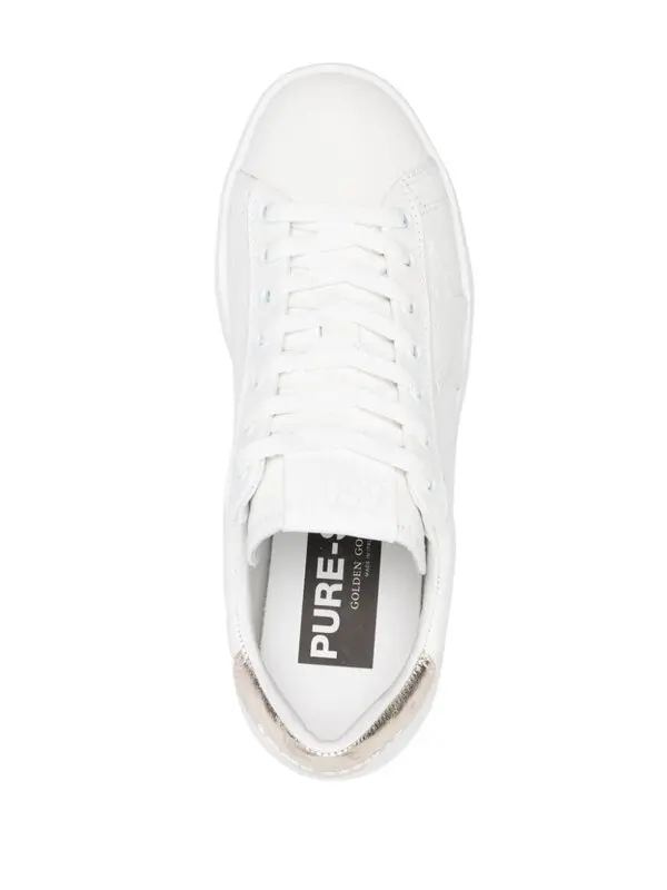 GOLDEN GOOSE Purestar Leather Sneakers - White