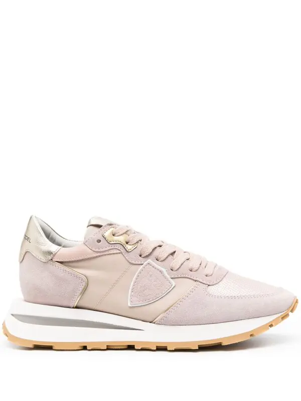 Philippe Model Tropez Haute Lace-up Sneakers - Pink
