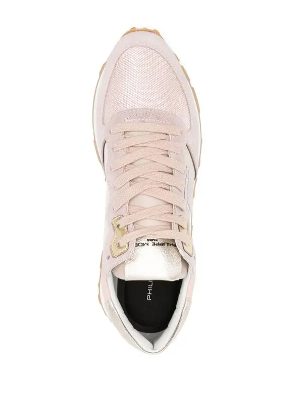 Philippe Model Tropez Haute Lace-up Sneakers - Pink
