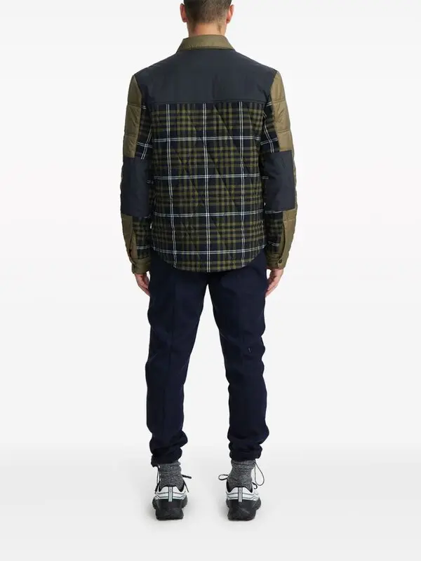 Aztech Mountain Loge Peak Quilted Shirt Jacket - Green