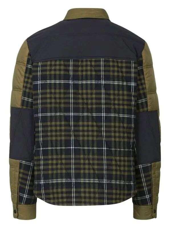 Aztech Mountain Loge Peak Quilted Shirt Jacket - Green