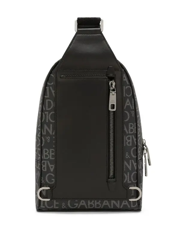 Dolce & Gabbana Logo-plaque Belt Bag - Black