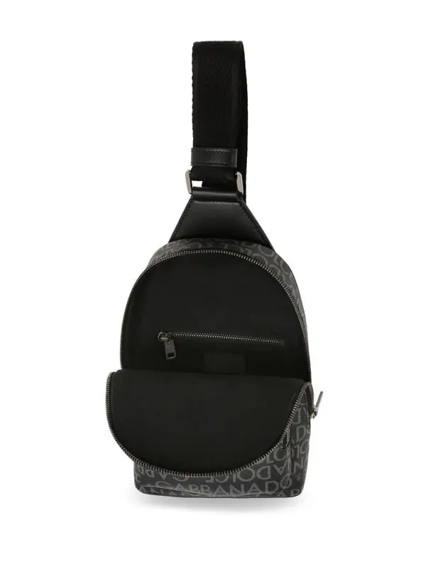Dolce & Gabbana Logo-plaque Belt Bag - Black