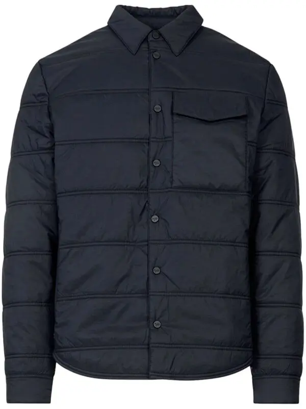 Aztech Mountain Loge Peak Quilted Shacket - Black