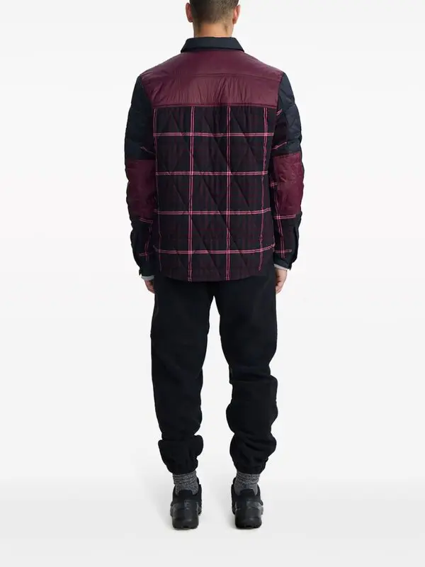 Aztech Mountain Loge Peak Quilted Shacket - Black