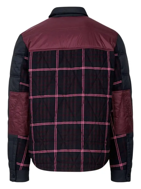 Aztech Mountain Loge Peak Quilted Shacket - Black