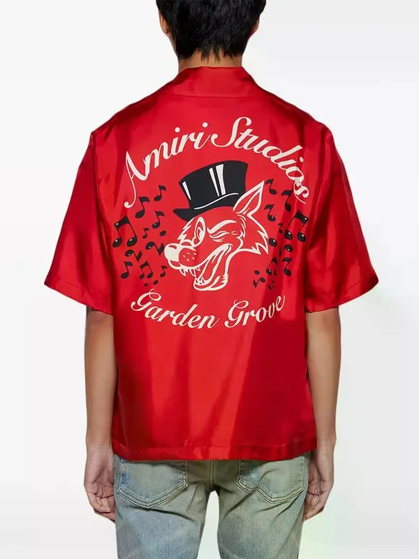 Amiri Studios Silk Shirt
