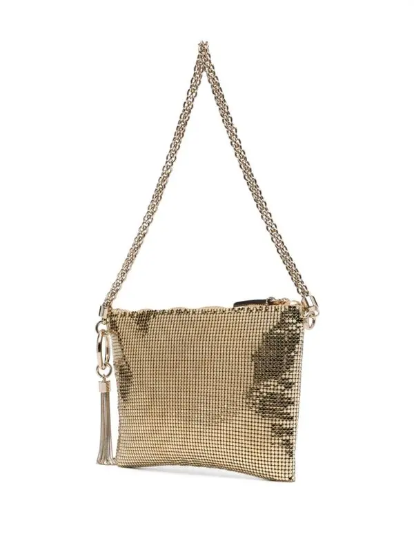 JIMMY CHOO Mini Callie Shoulder Bag - Gold