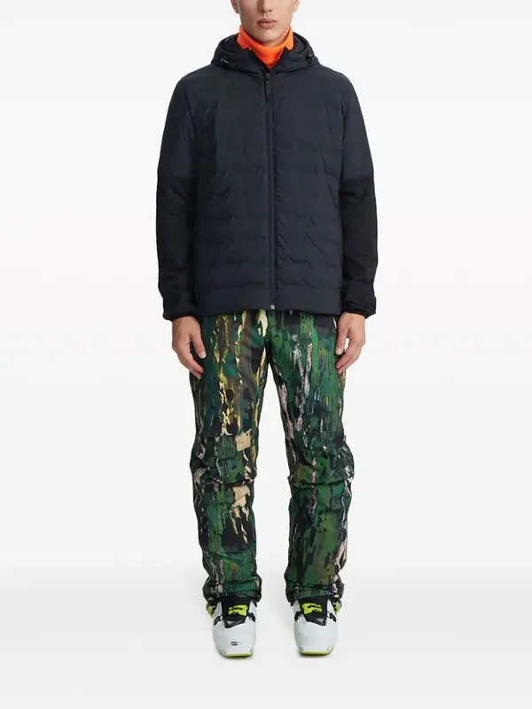 Aztech Mountain Ozone Quilted Fleece Midlayer Jacket - Black
