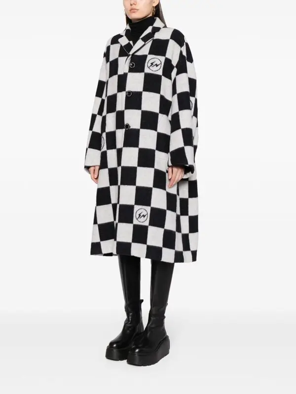 UNDERCOVERISM Check-print Coat