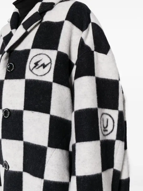 UNDERCOVERISM Check-print Coat