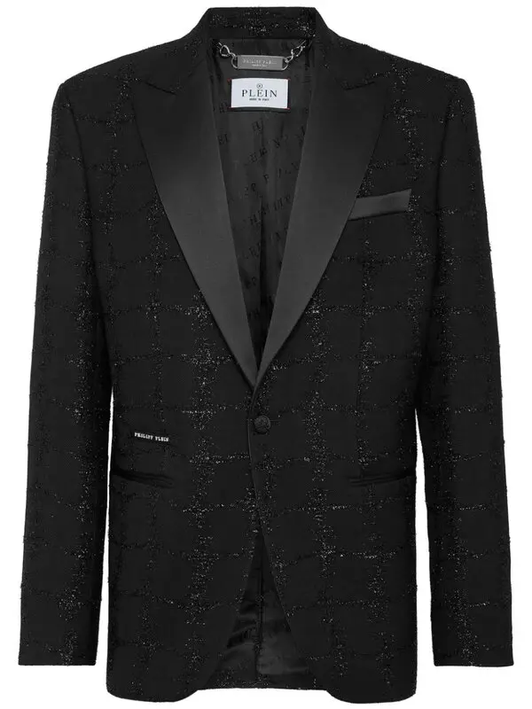 Philipp Plein Duke Glittered Blazer