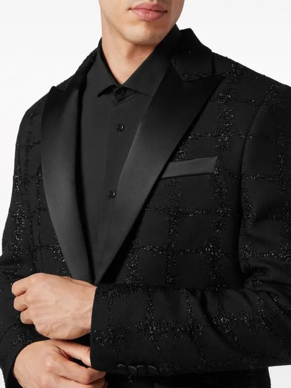 Philipp Plein Duke Glittered Blazer