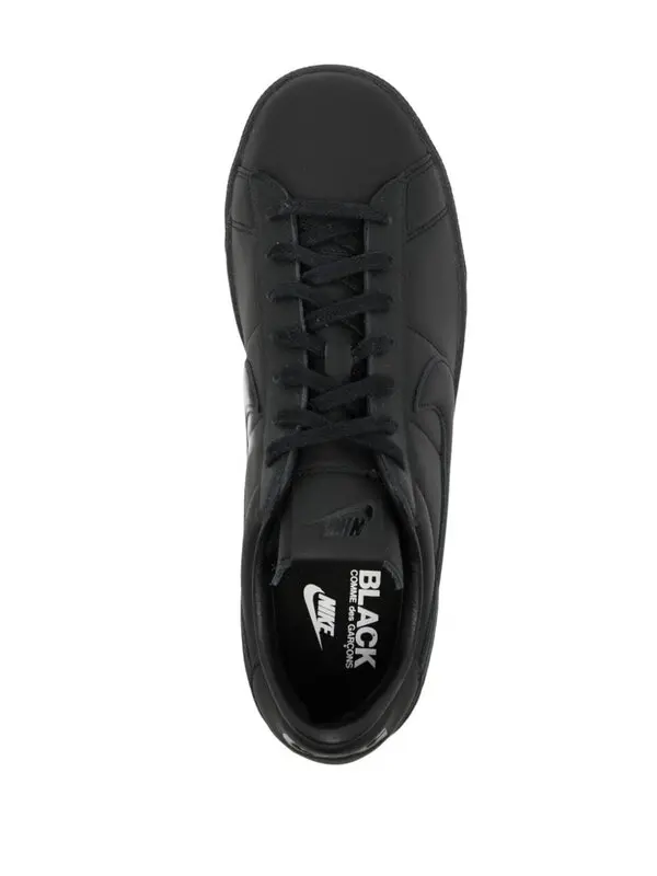 Comme Des Garçons X Nike Leather Sneakers