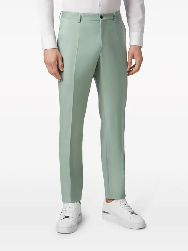 Philipp Plein Pressed-crease Tailored Trousers