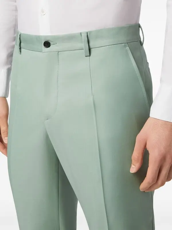 Philipp Plein Pressed-crease Tailored Trousers