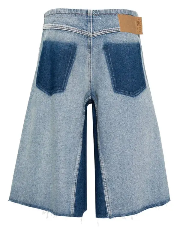 MAISON MARGIELA Panelled Denim Bermuda Shorts