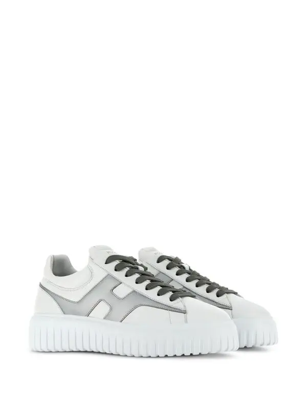 Hogan H-stripes Lace-up Sneakers