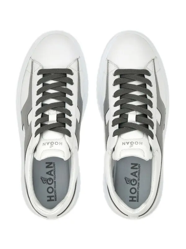 Hogan H-stripes Lace-up Sneakers