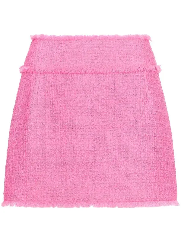 Dolce & Gabbana High-waist Tweed Miniskirt