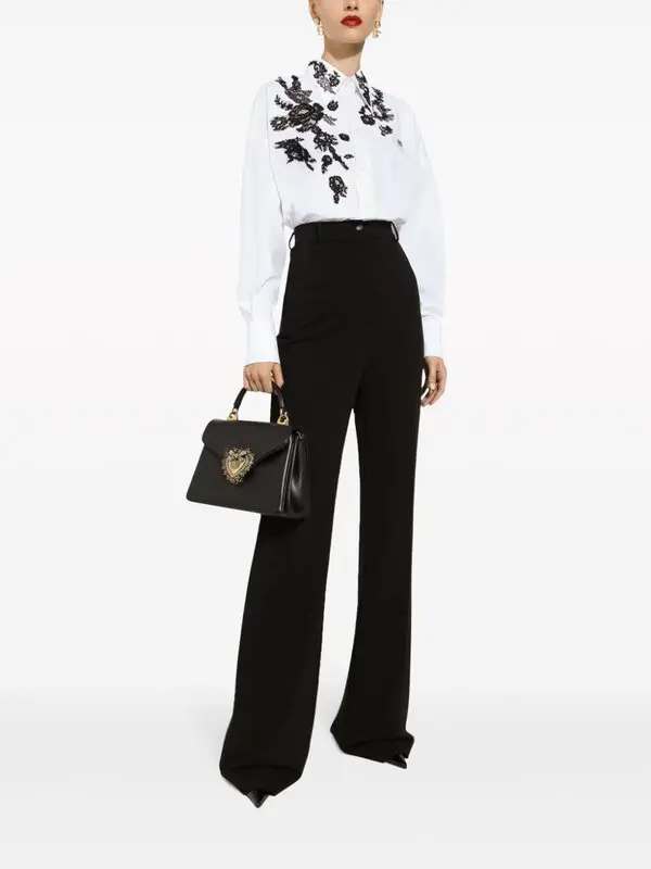 Dolce & Gabbana High-waisted Flared Trousers