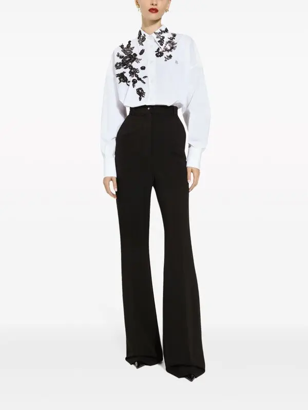 Dolce & Gabbana High-waisted Flared Trousers