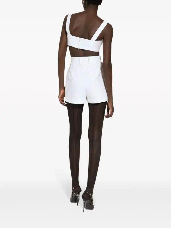 Dolce & Gabbana Dg Jacquard Cropped Top