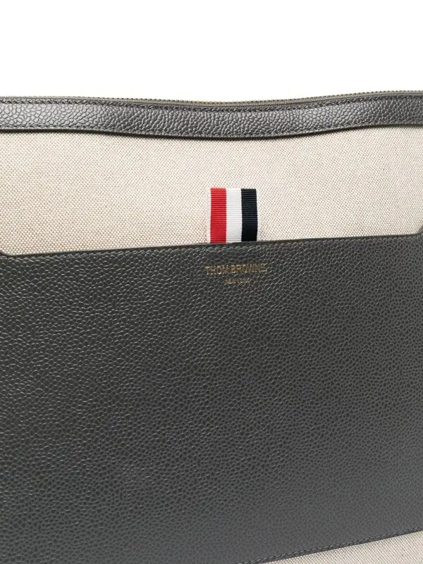 Thom Browne Two-tone Canvas Document Holder