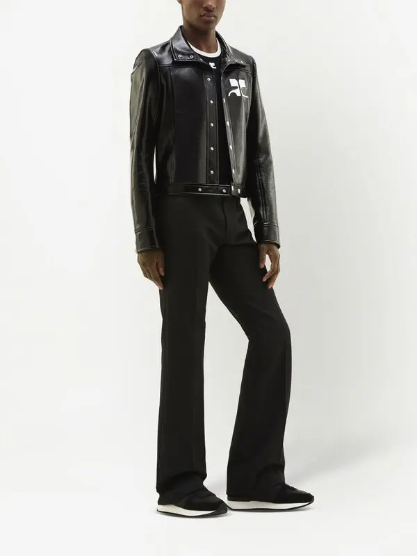 COURREGES Reedition Vinyl Jacket - Black
