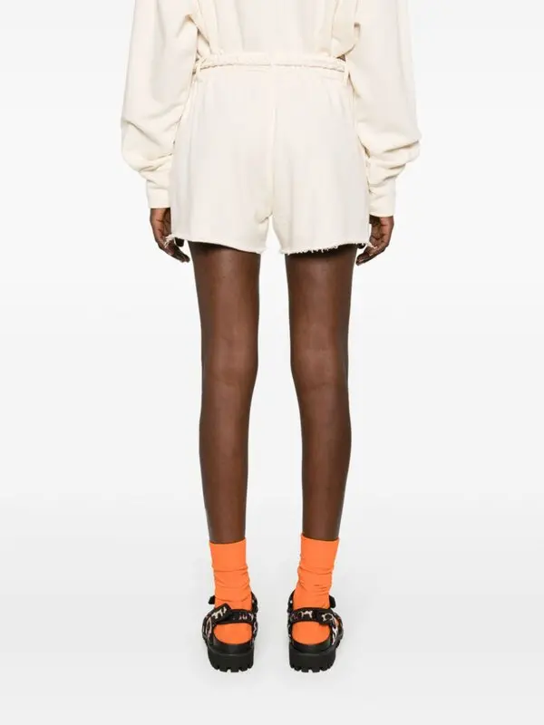 Alanui Braided-belt Cotton Shorts