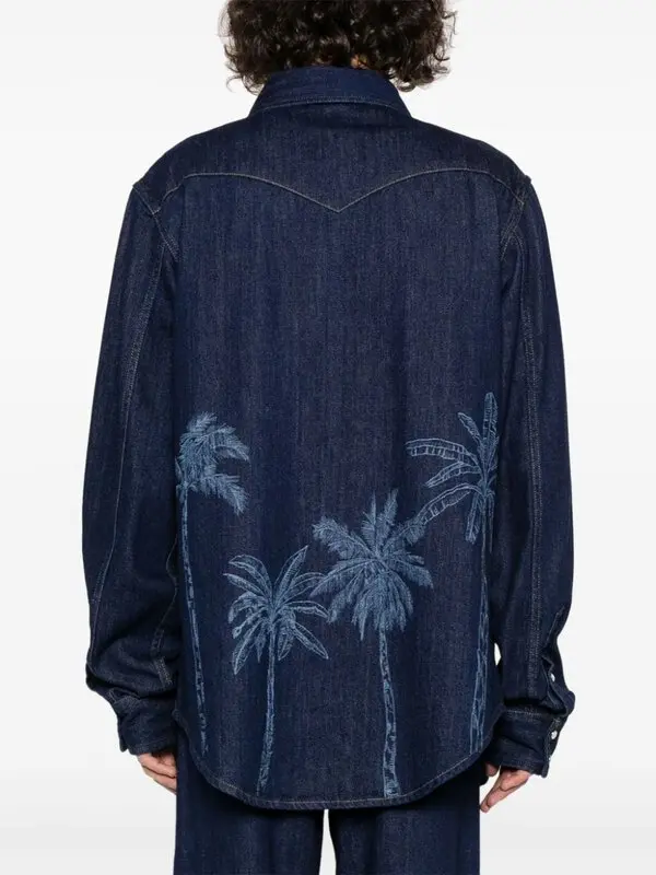Alanui Graphic-print Cotton Shirt
