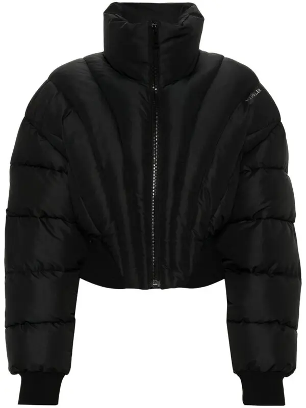 MUGLER Cropped Puffer Jacket