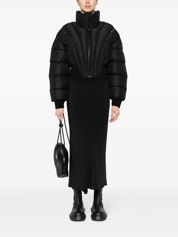 MUGLER Cropped Puffer Jacket
