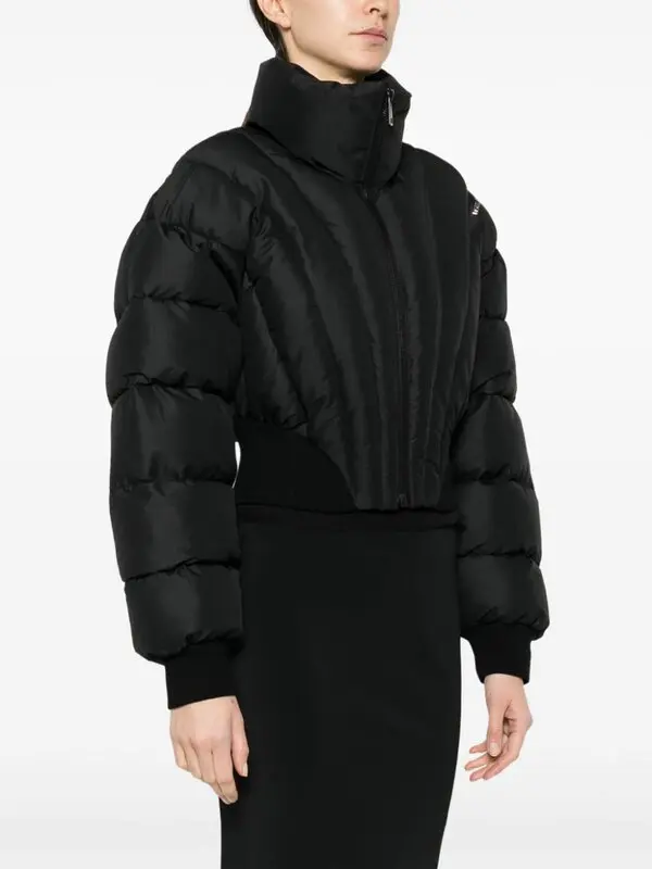MUGLER Cropped Puffer Jacket