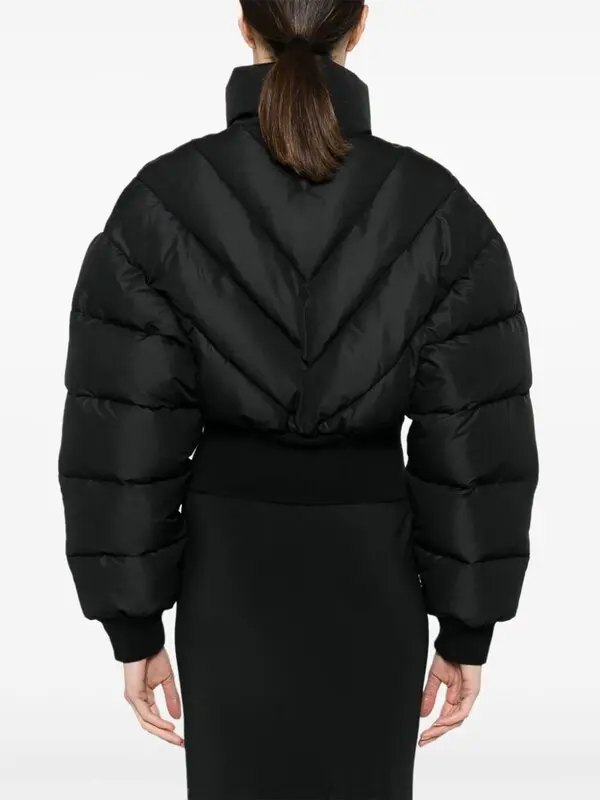 MUGLER Cropped Puffer Jacket
