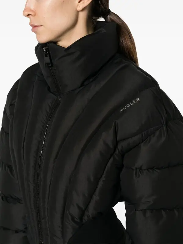 MUGLER Cropped Puffer Jacket
