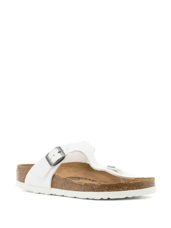 BIRKENSTOCK Gizeh Birko-flor Thong Slides - White