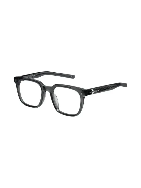 GENTLE MONSTER Ojo Gc9 Square-frame Glasses - Grey | Editorialist