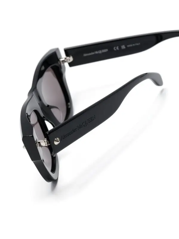 Alexander McQueen Spike Studded D-frame Sunglasses